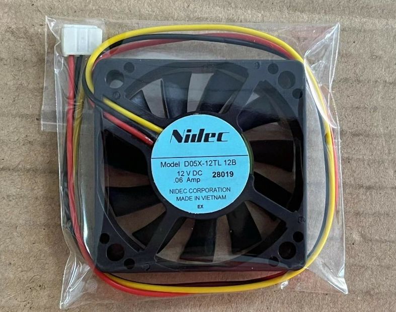 Nidec D05X-12TL 12V 0.60A 5010 5 см Бесшумный увлажнитель, вентилятор охлаждения -
