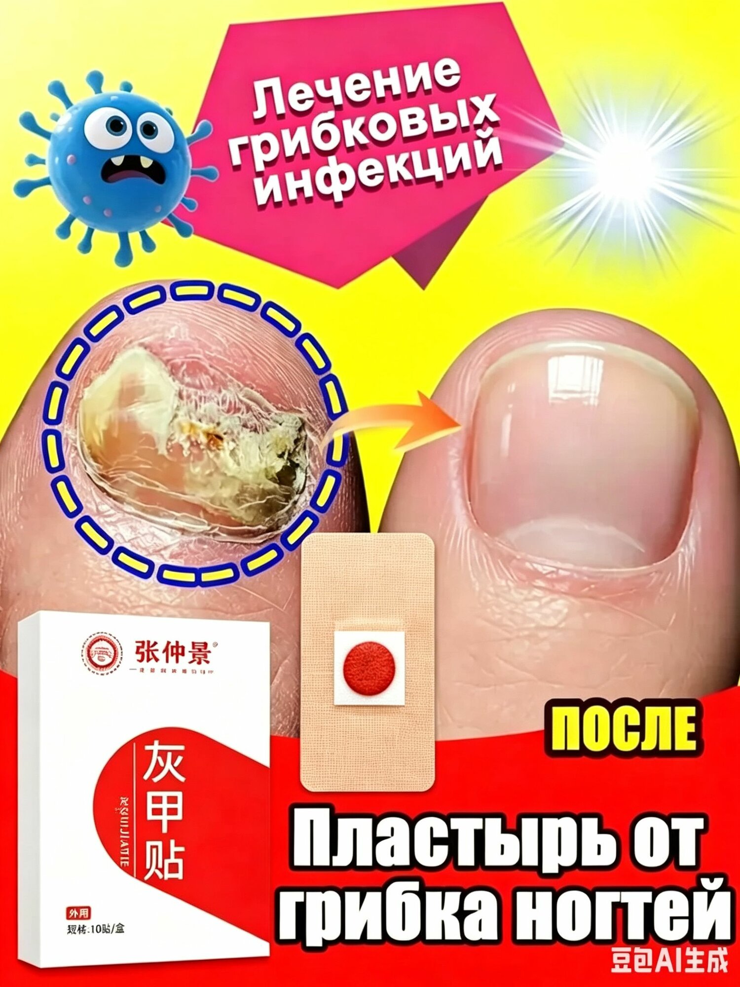 Противогрибковые пластыри для ногтей и кутикулы, эффективные против онихолизиса. Средства для маникюра и педикюра: наклейки для ногтей.