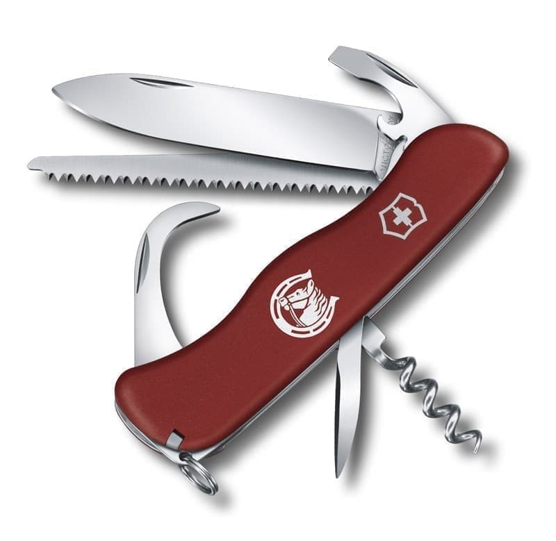 Нож перочинный victorinox 111мм нерж сталь красный