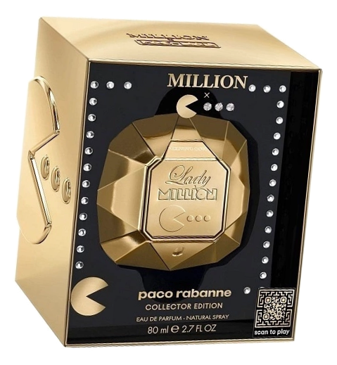 Paco Rabanne Lady Million Pac Man парфюмерная вода для женщин 80 мл - Леди Миллион Пак Мэн коллекционная