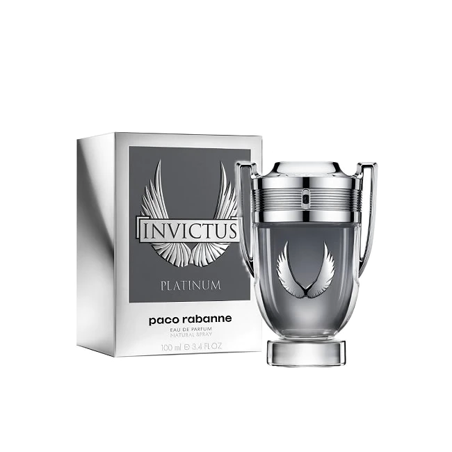 Мужская парфюмерная вода Инвиктус Платинум 100 мл - Paco Rabanne Invictus Platinum