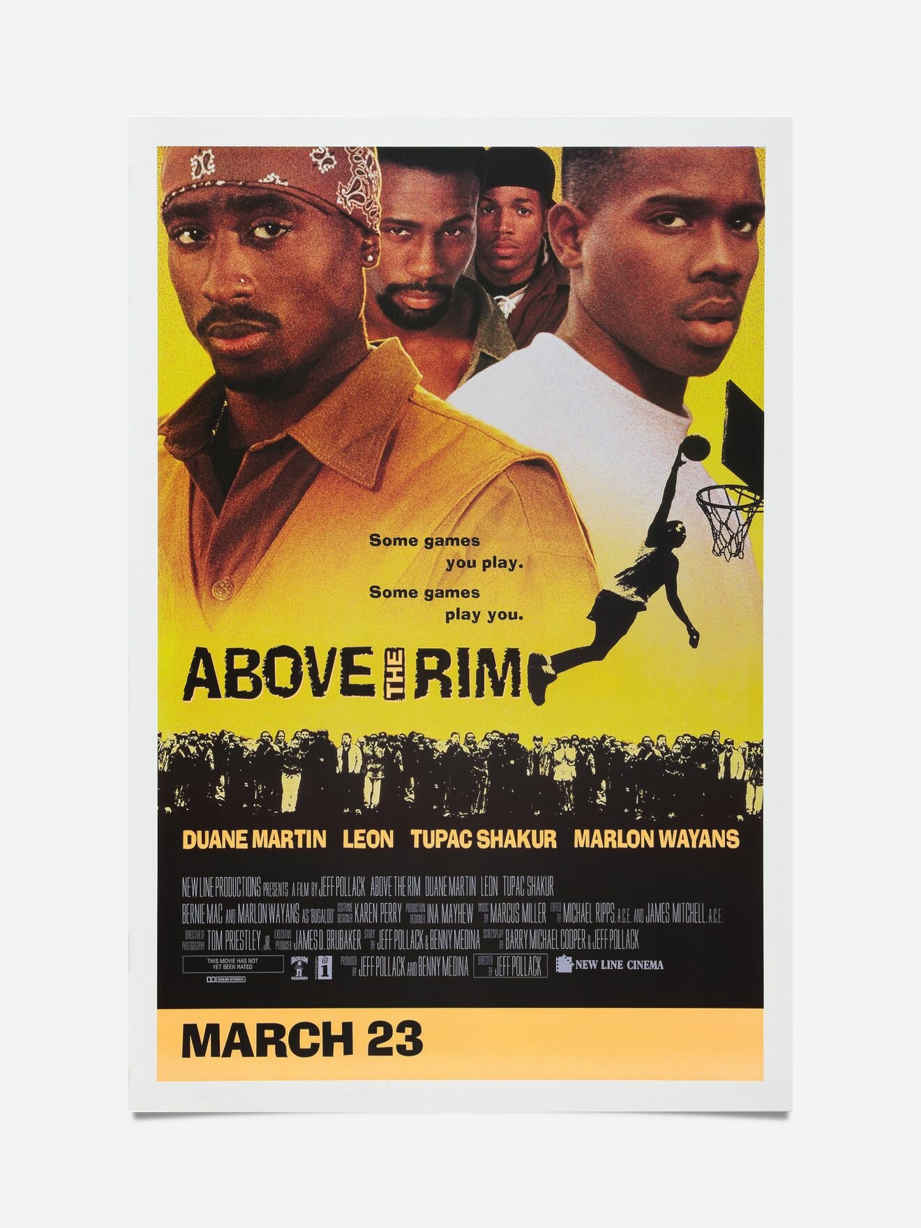 Постер (плакат на стену) 2Pac - Тупак - Над кольцом 40 на 60 см. от Poster4me