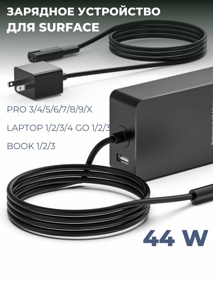 Зарядка для Microsoft Surface Pro 9 блок питания адаптер