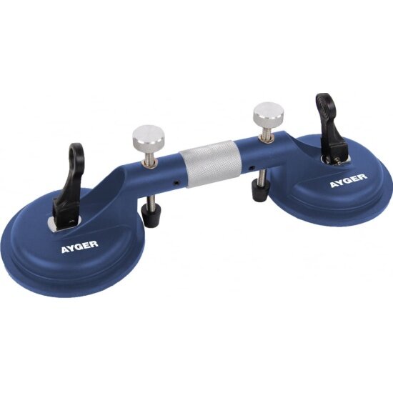 Присоска для плитки Ayger двойная с регулировкой ASTS2