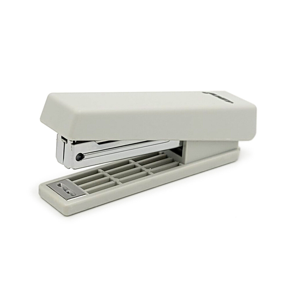 Степлер канцелярский Laco №10 мини, до 12 листов, серый, LACO, Германия.