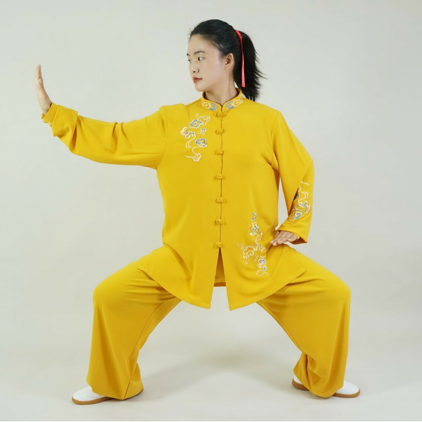 Одежда Yucheng Tai Chi, для боевых искусств, мужская и женская, желтая, размер L/165