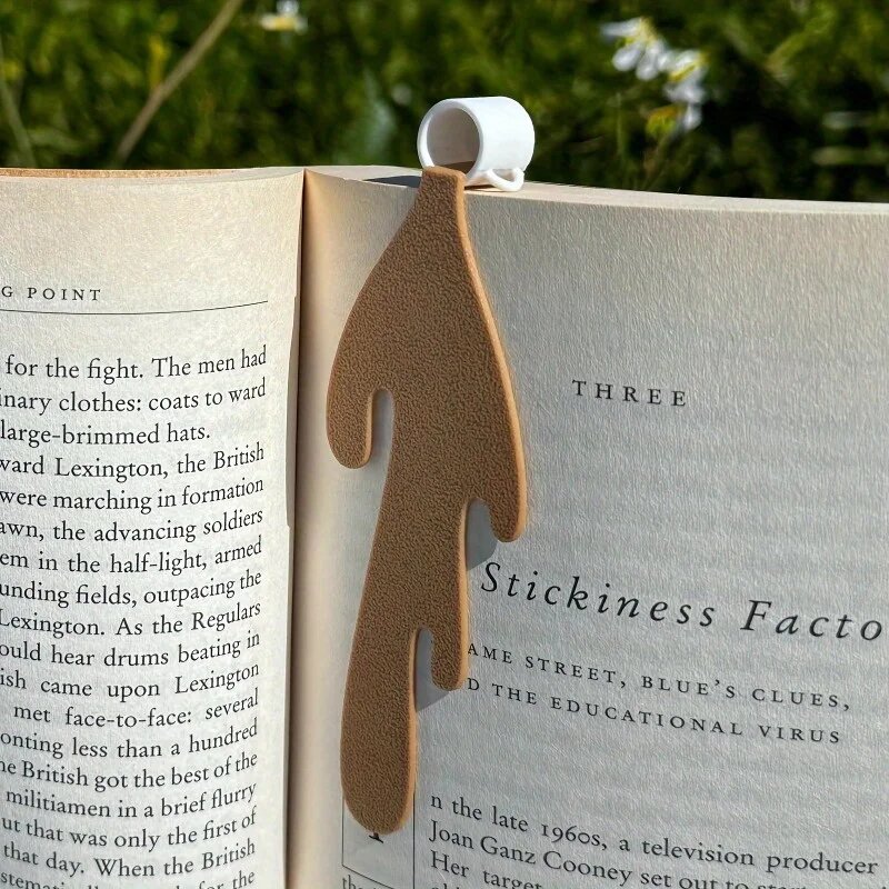 Закладка для книг из искусственной кожи