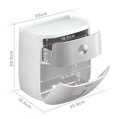 Водонепроницаемые стенные держатели туалетных рулонов полотенца ванная комната ткань бумага коробка хранения стойка кухня бумага дозатор хранения полки и стойки