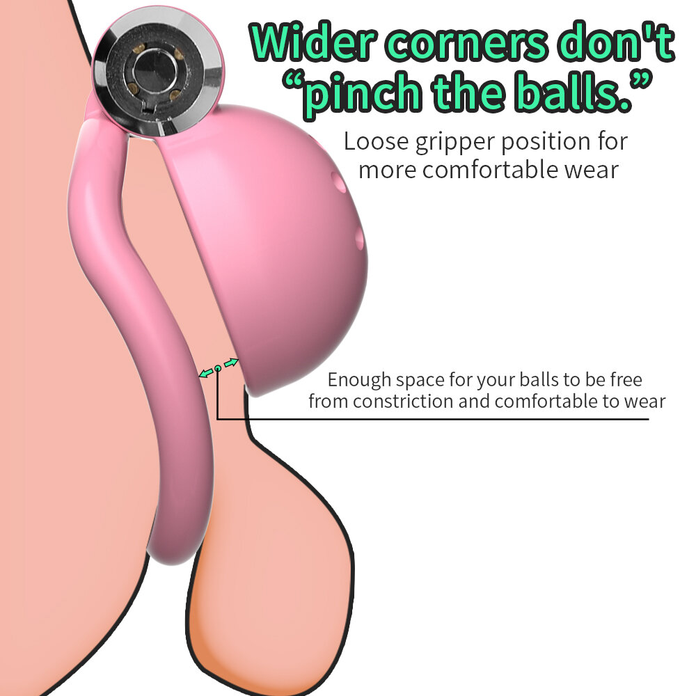 Замок целомудрия, забавная клетка для пениса