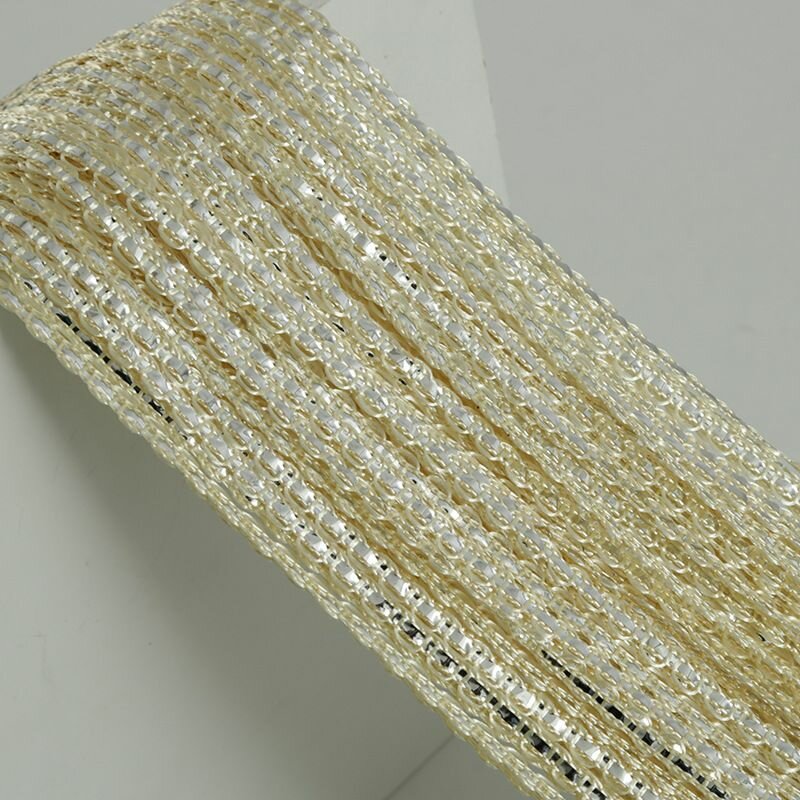 1 шт. Китайская серебряная дверная штора с блестками украшает гостиную, висячая штора из полиэстера