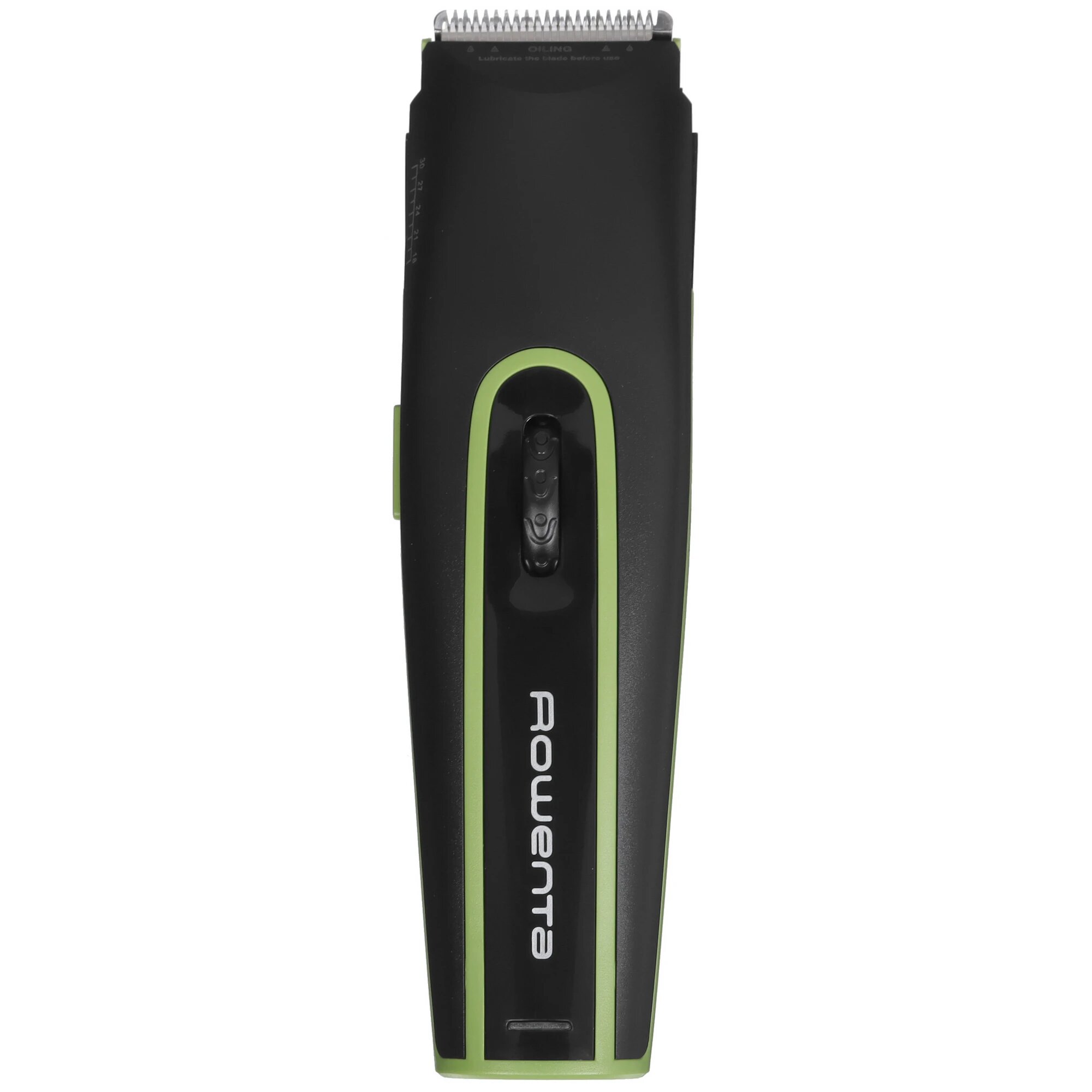 Машинка для стрижки Rowenta TN1409F0 черный/зеленый (насадок в компл:2шт)