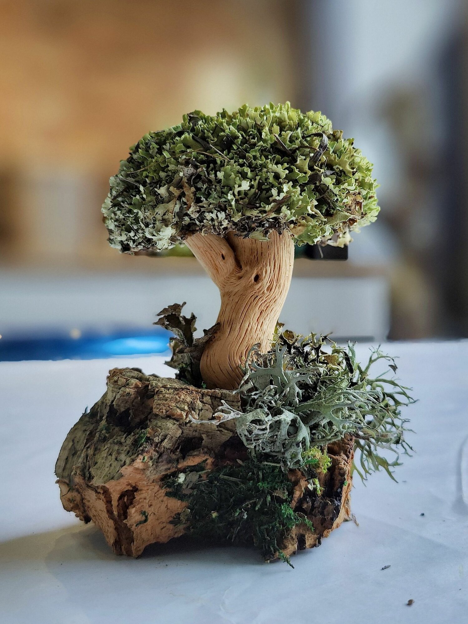 Статуэтка дерево из цетрарии