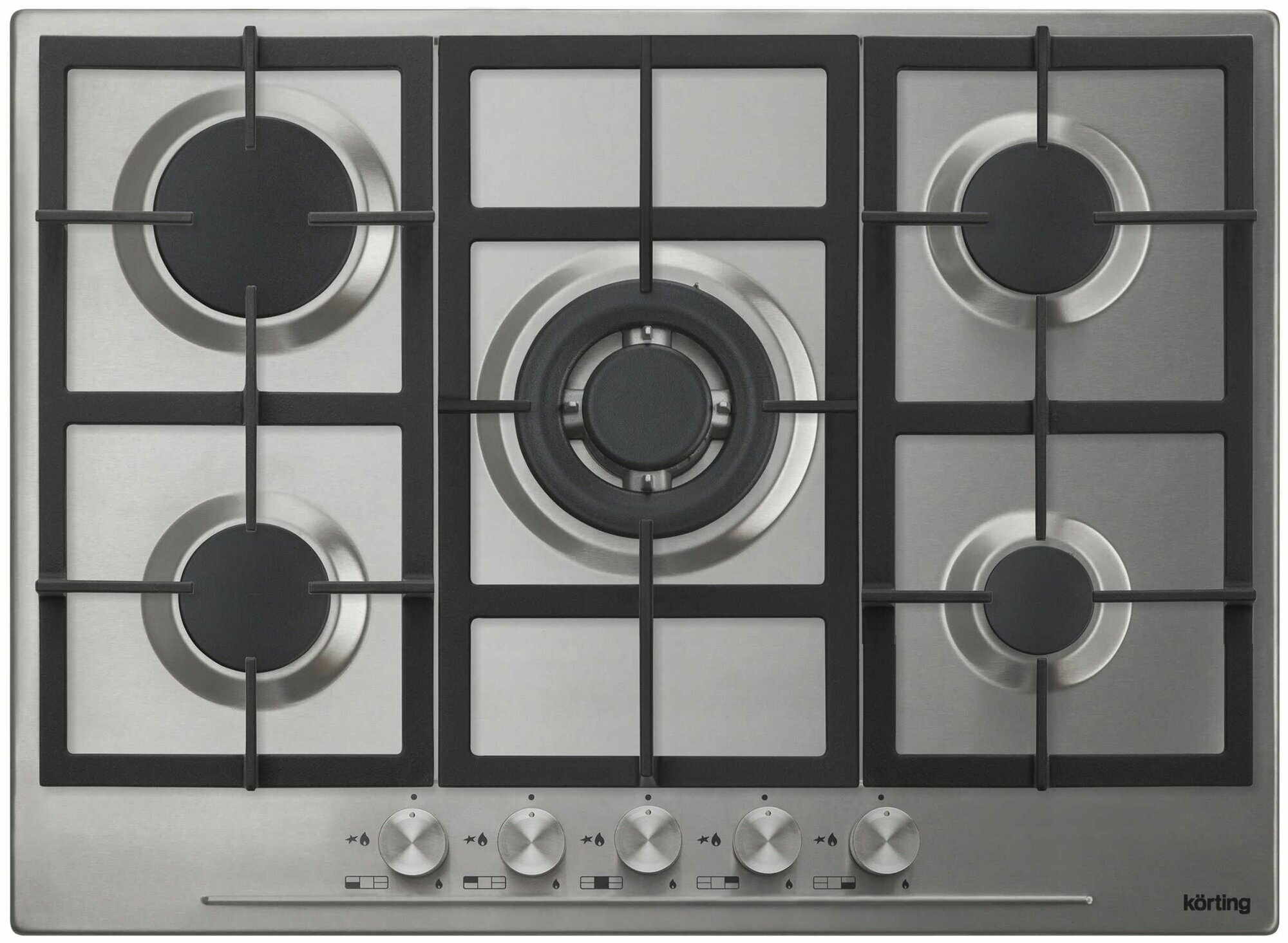 Газовая варочная панель Korting HG 765 CTX Crystal