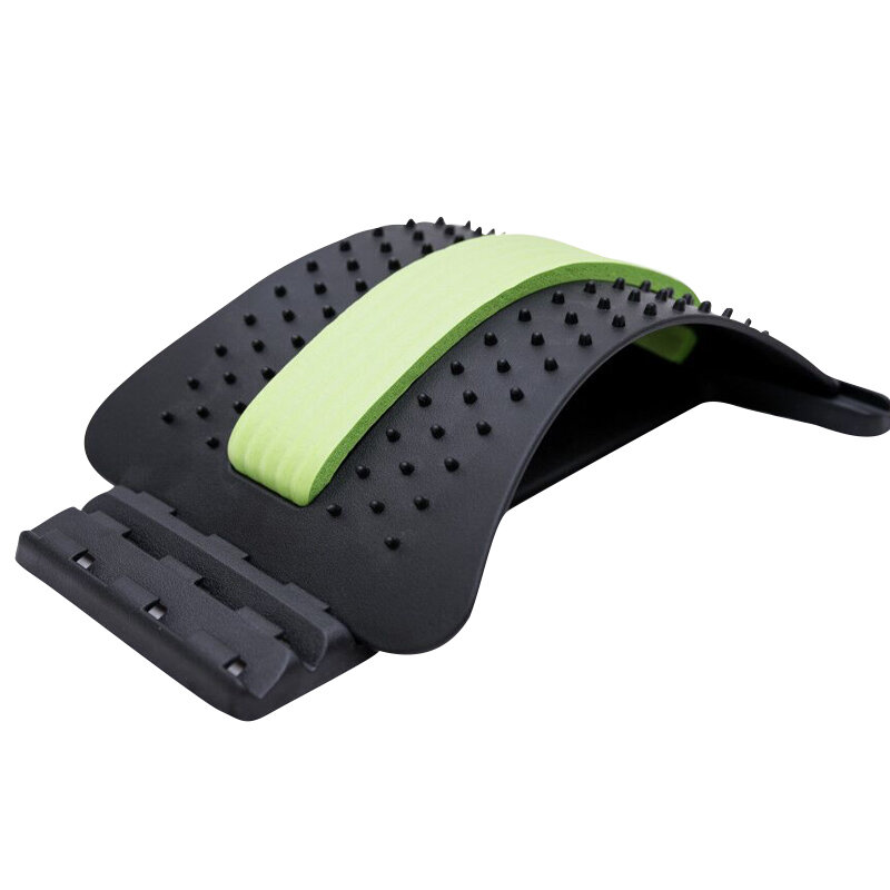 Back Mage Magic Stretcher Фитнес-оборудование Stretch Relax Mate Stretcher Поддержка поясницы Снятие боли в позвоночнике Хиропрактика-черный+зеленый