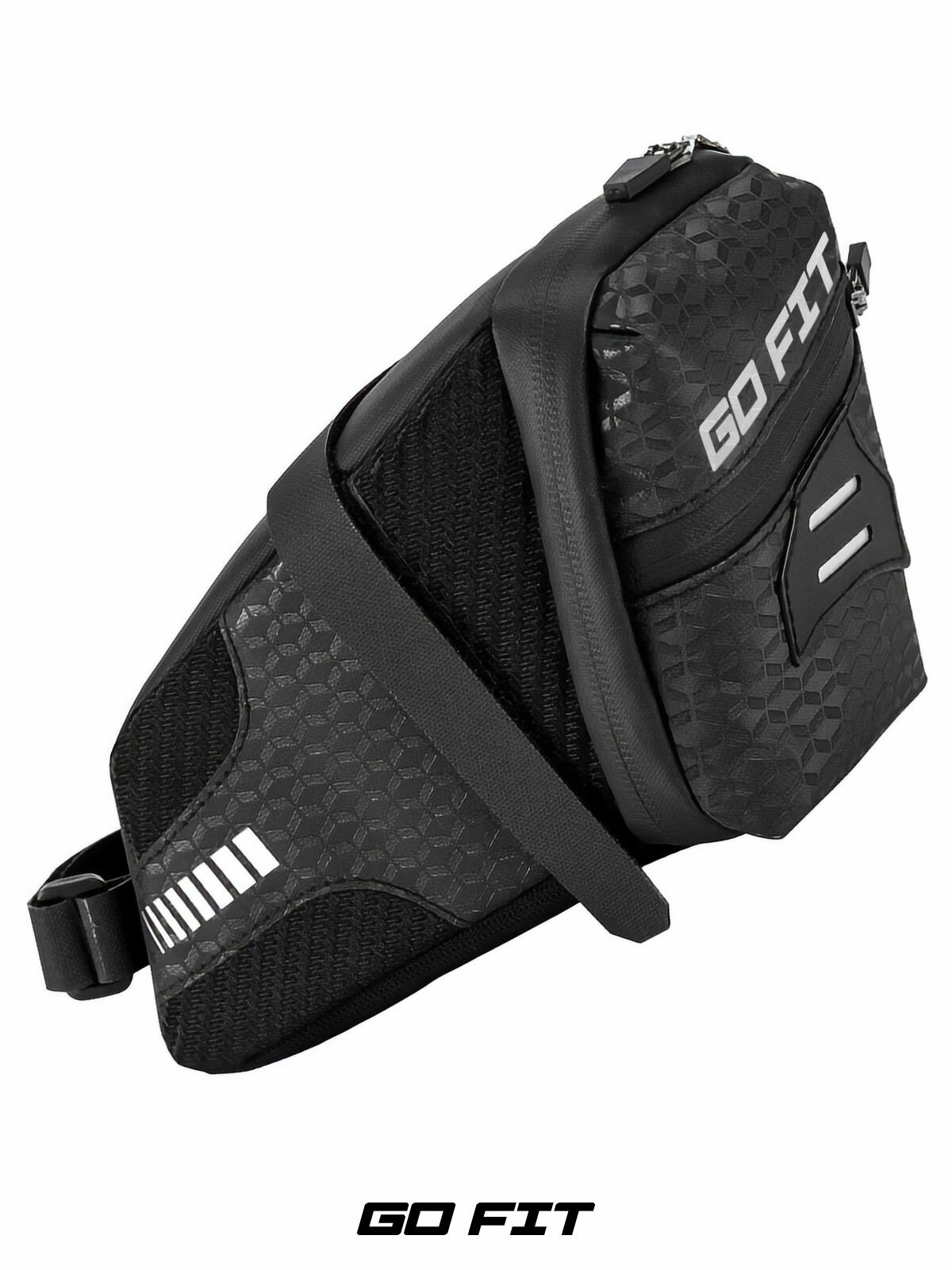 Велосипедная сумка GO FIT Bike Bag, спортивная велосумка, кейс, защита от дождя и пыли, черный