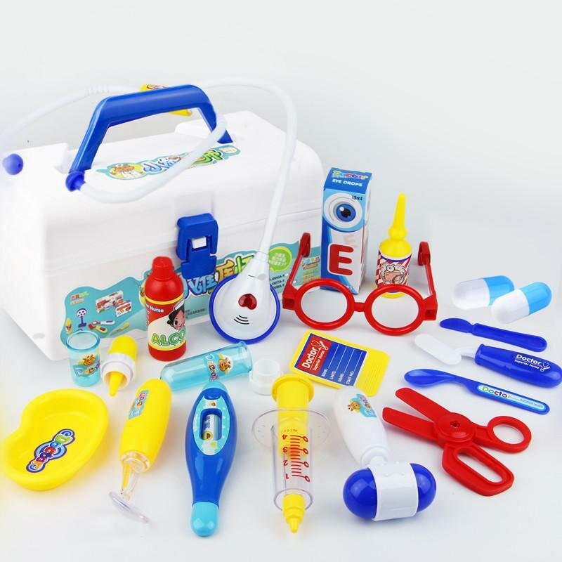Детский набор для моделирования медицинских приборов для врачей, ролевые игры, набор игрушек