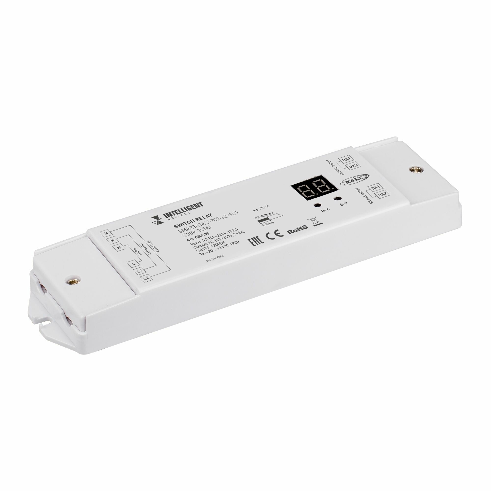 Релейный модуль SMART-DALI-702-62-SUF
