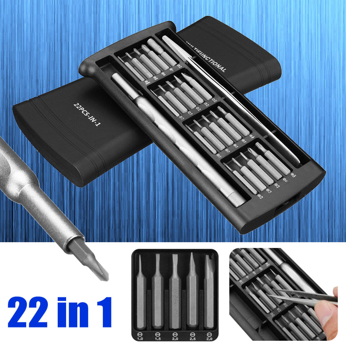 Новый 22 в 1 для Xiaomi Multi-Tool Магнитный набор отверток для ремонта с корпусом из сплава