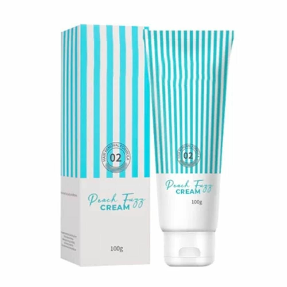 Деликатный крем для удаления волос - Для лица и тела, С разглаживающим эффектом, 100г