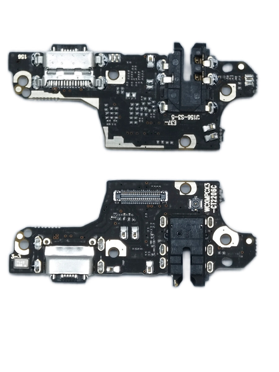 Плата для Xiaomi Poco X3 с разъемом зарядки и микрофоном