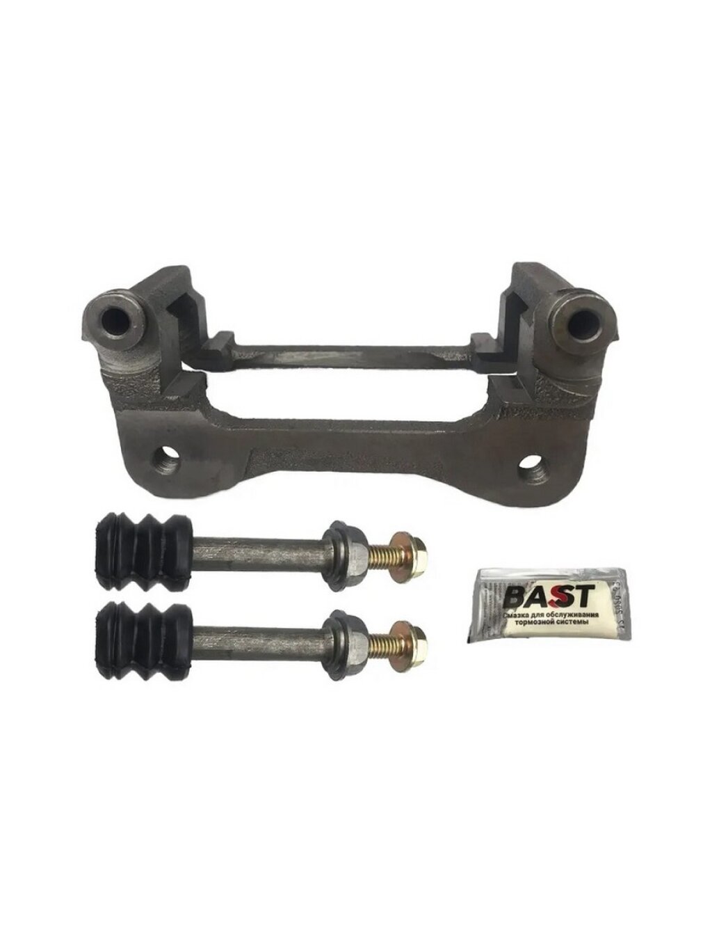 Скоба суппорта для а/м ГАЗель "PROдеталь" (в сборе с направляющими)