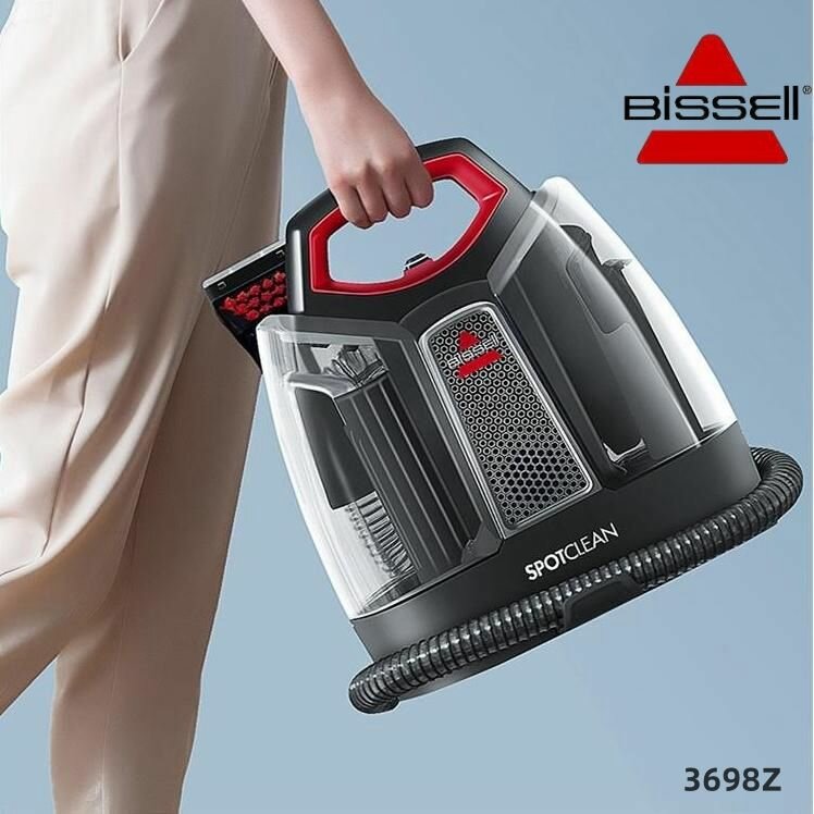 BISSELL 3698Z Моющий пылесос мощный, для химчистки дома, с контейнером и аквафильтром, проводной, 10000Kpa
