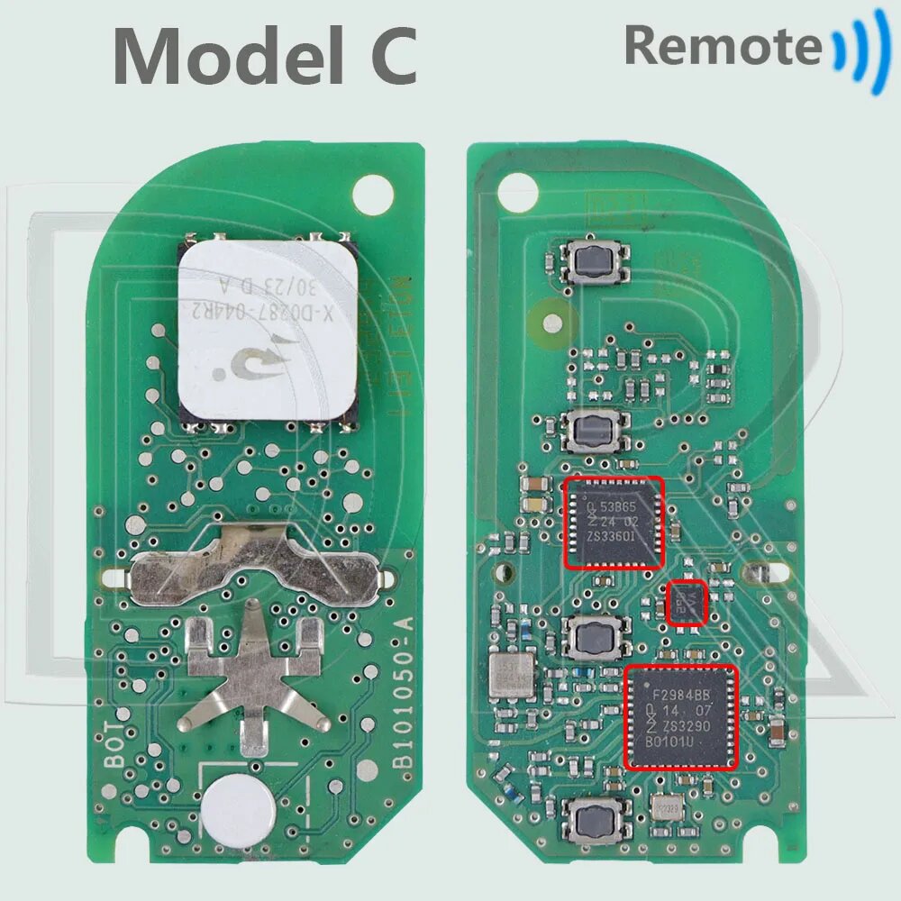 DR N5F-ID21A/ID21A ID49Chip 434 МГц оригинальный автомобильный дистанционный ключ с печатной платой для BMW 3 5 6 7 X3 X5 X7 G серии G01 G02 G08 G11 G20 G30 G31 G32 PCB Model C, 4 BT Black