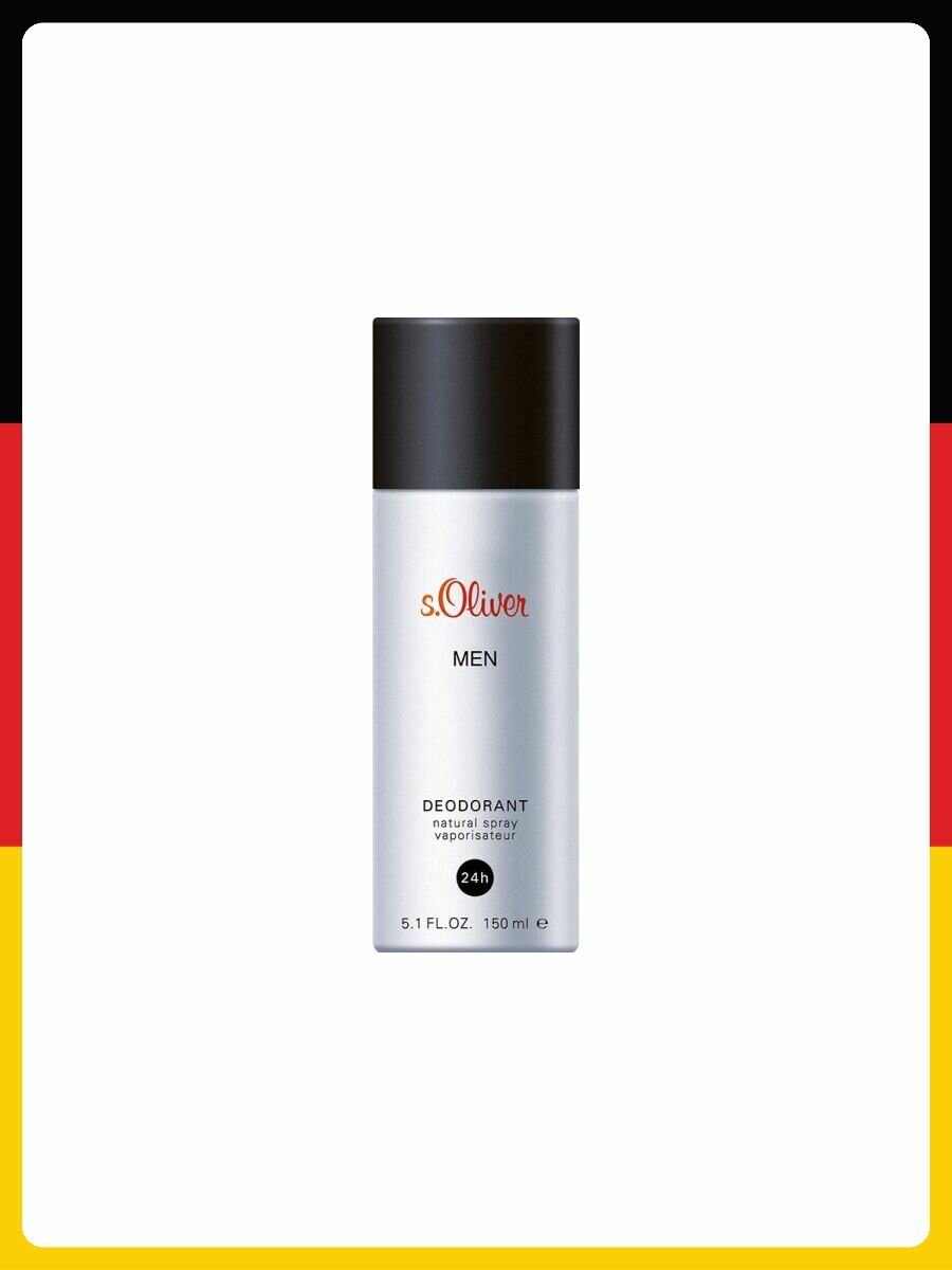 Дезодорант s.Oliver Men Deodorant Natural Spray 150 ml