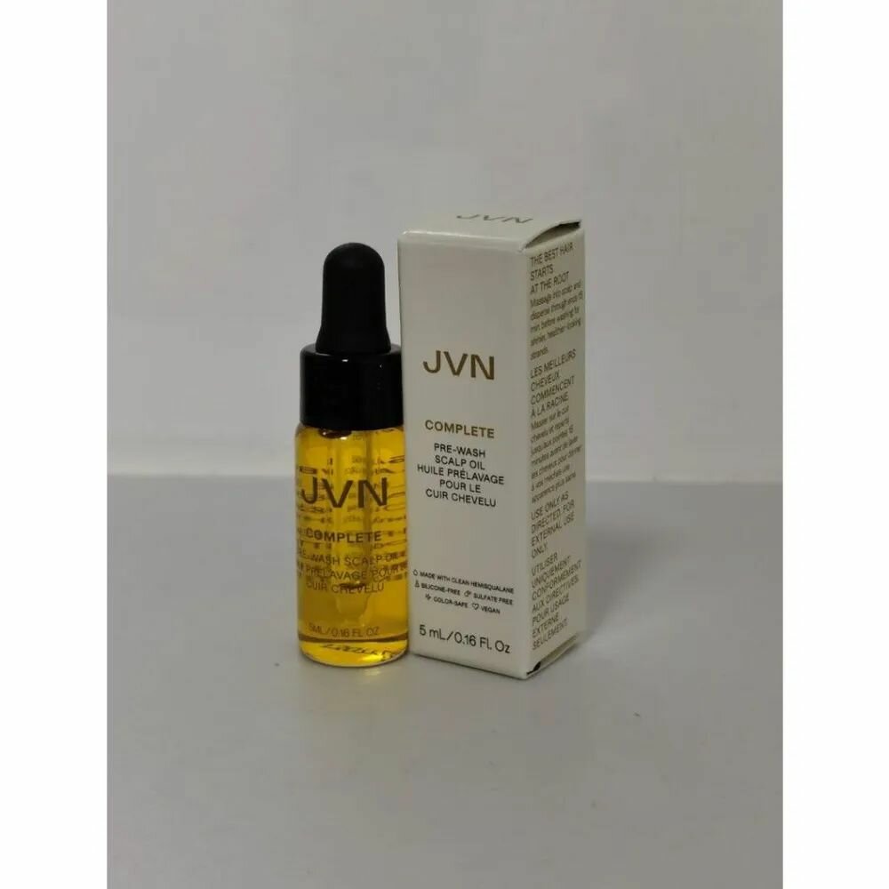 JVN Complete Увлажняющее и успокаивающее масло для кожи головы перед мытьем мини-формат Pre-Wash Scalp Oil 5ml