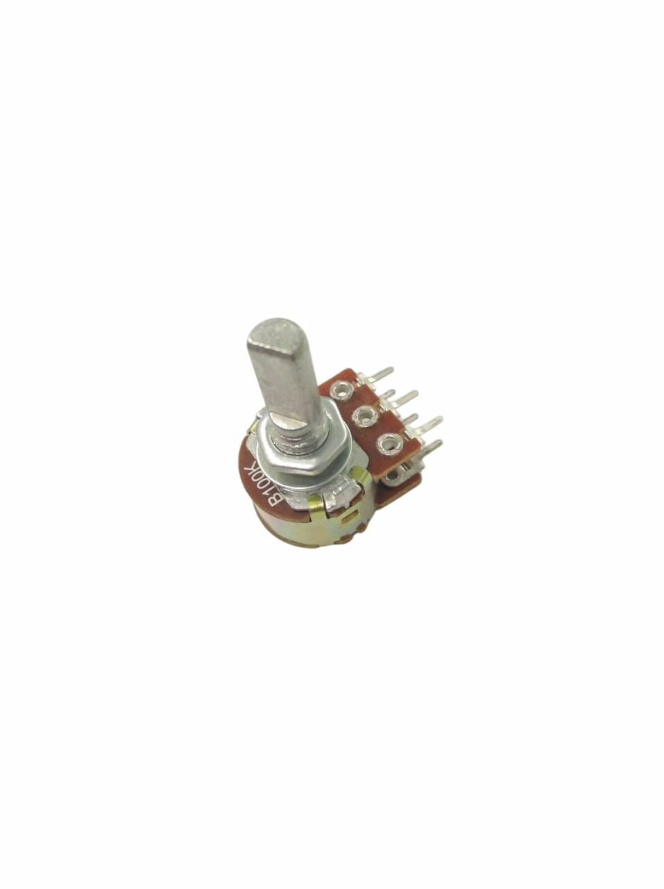 Переменный резистор B100K 100Ком (сдвоенный 16K2 F 2*100k)
