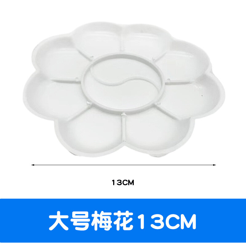 Краска "Крупный цветок сливы", 12 цветов, для кукол, гипсовых, акриловая