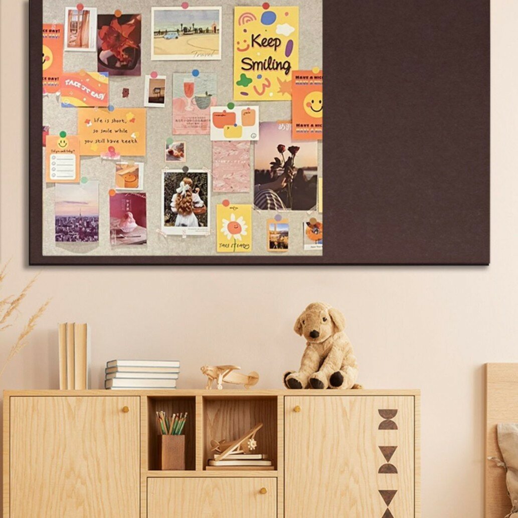 Опора для фотографий, войлочная, 60x80 см, коричневая