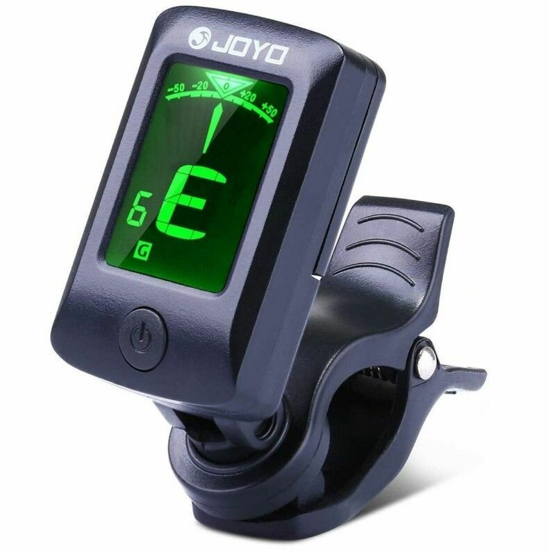 Тюнер JOYO JT-06 Mini прищепка, хроматич, гитара, бас, скрипка, укулеле, 124451