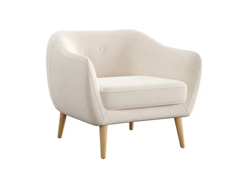 Кресло Сильва Ланкастер 1кр СК Велюр Вивальди 2 Размеры: Высота 860мм Глубина 780мм Ширина 780мм