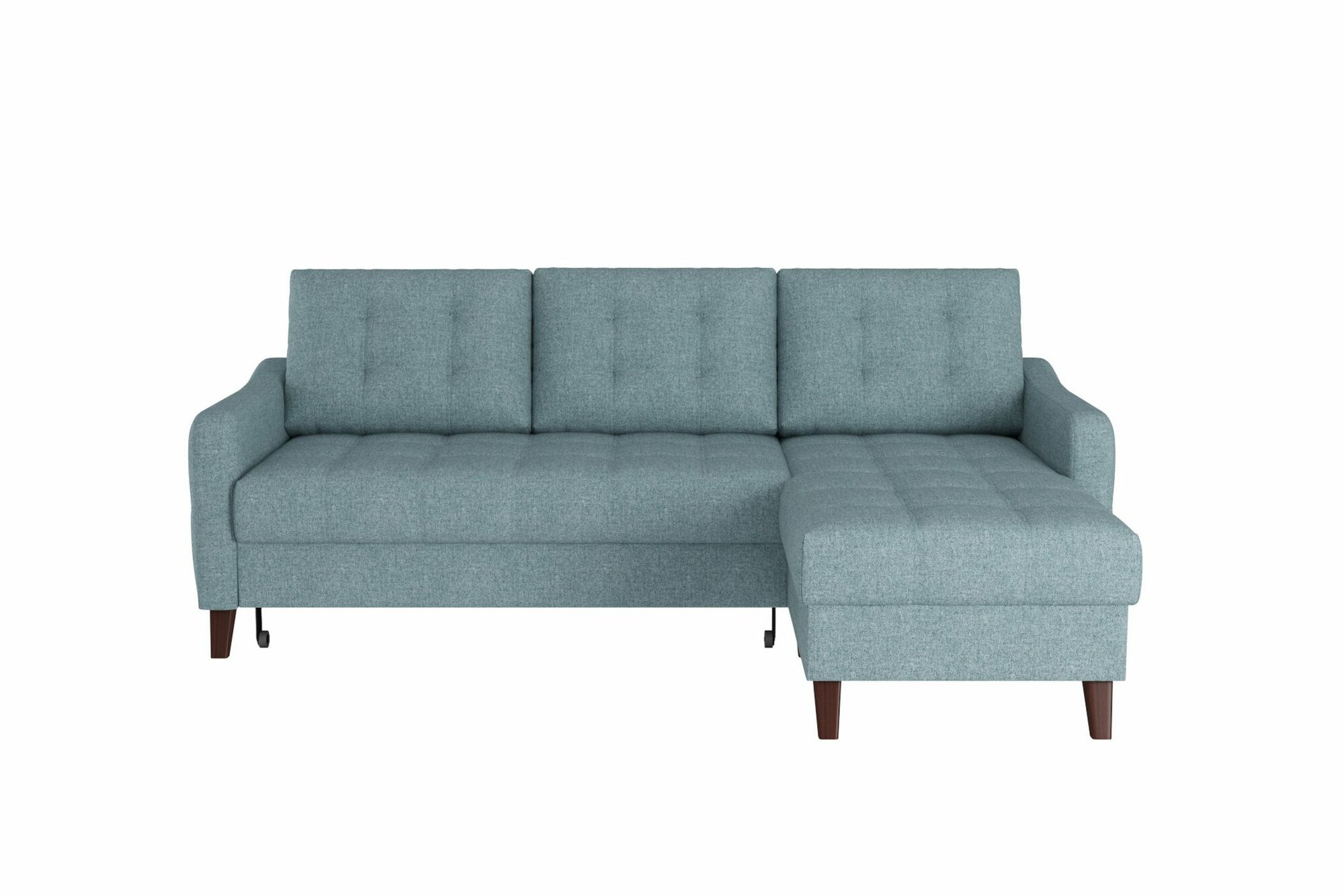 Диван-кровать угловой Сильва Римини 1 2-1пф(1пф-2т) СК Рогожка Sherlock 975