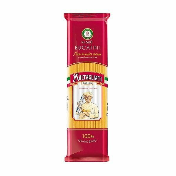 Макаронные изделия Maltagliati №008 букатини 450г 4шт