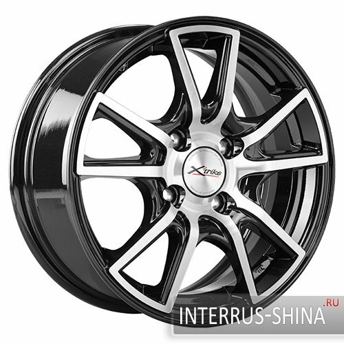 Колесный диск X'trike X-104 6x14 4x98 ET38 D58.6 BK/FP