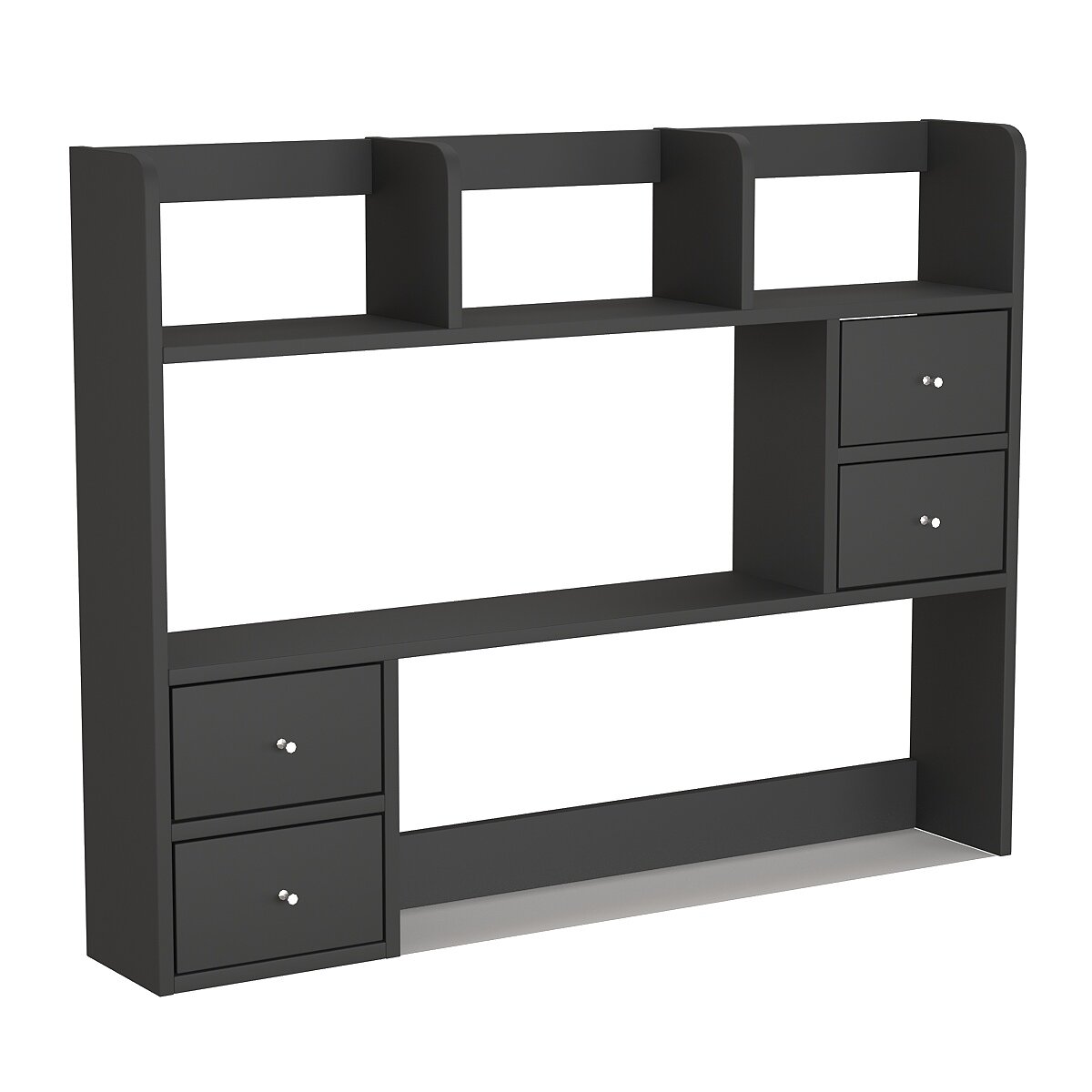 Полка настольная Вектор №38, Черный. Производитель товара - компания ТОБ.