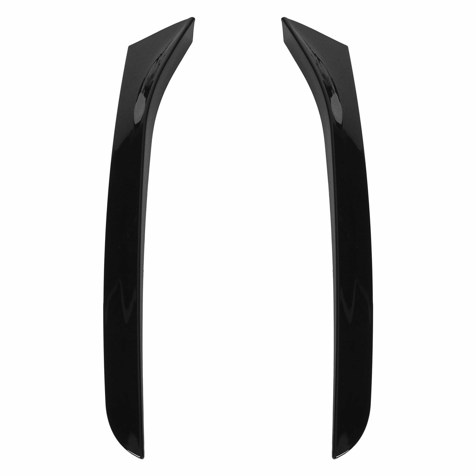 Боковые спойлеры VW Passat B7 Variant 2011-2015 глянцевые черные