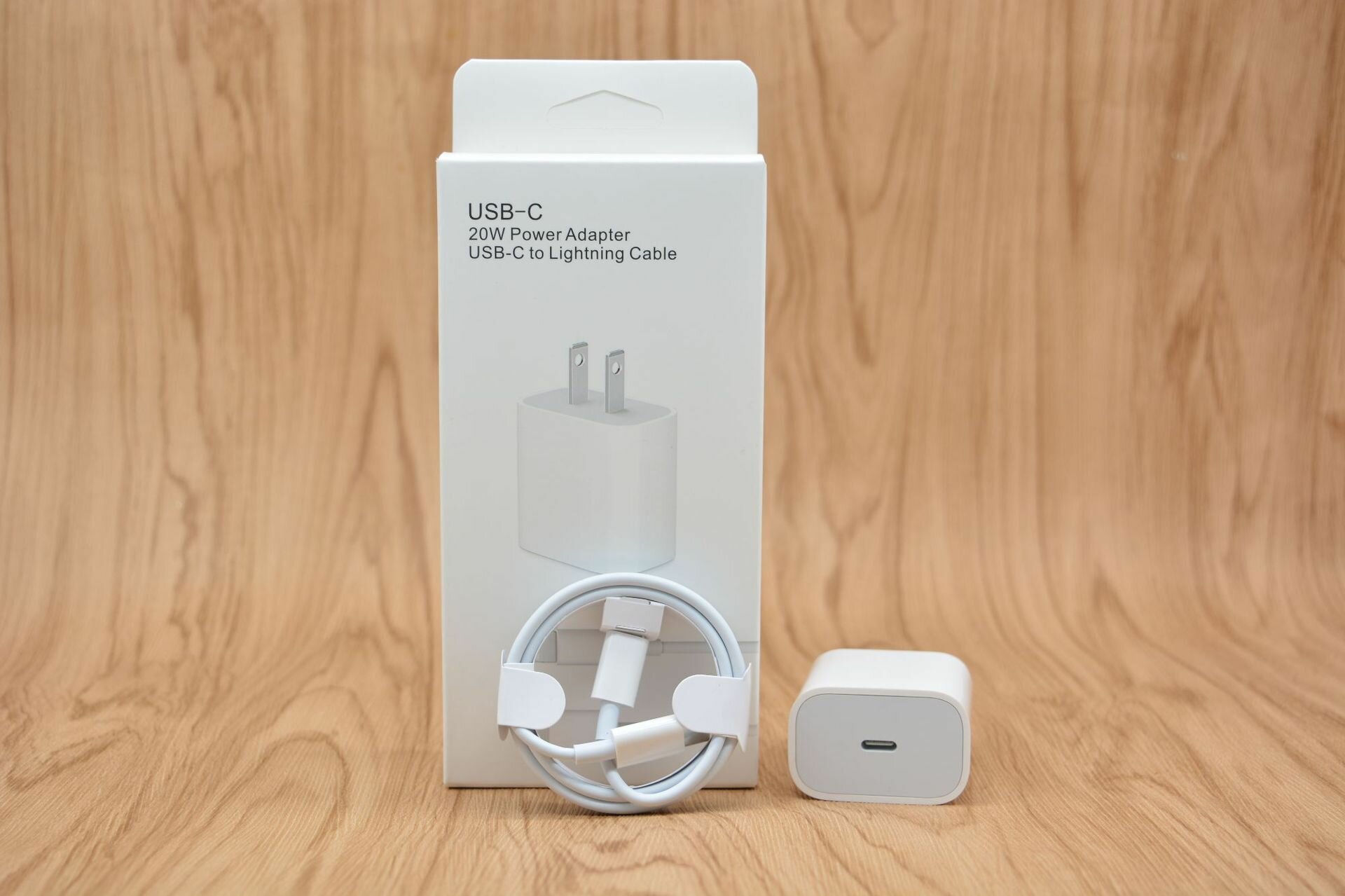 20 Вт PD Быстрая зарядка + кабель USB-C к Lightning длиной 1 метр, сертифицированная Apple для iPhone 5-14, сертификат