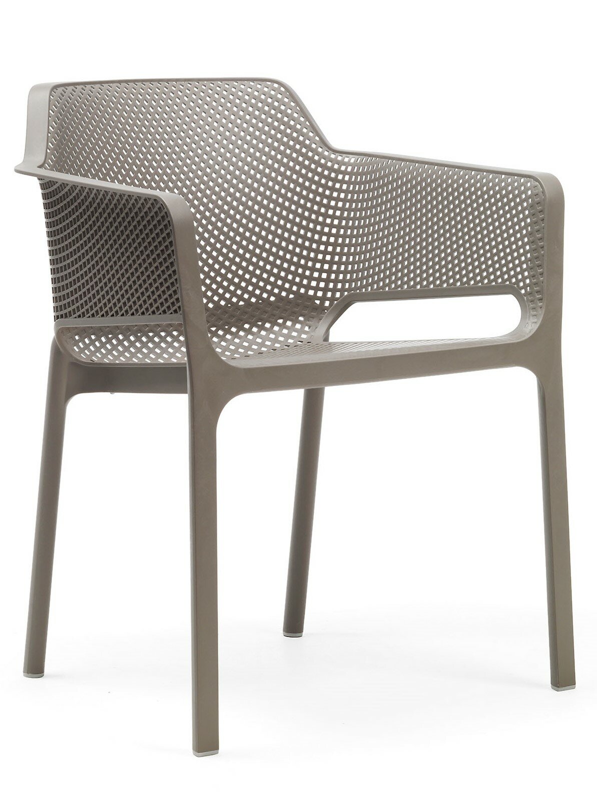 Кресло садовое Nardi Net, цвет тортора, стеклопластик, Италия