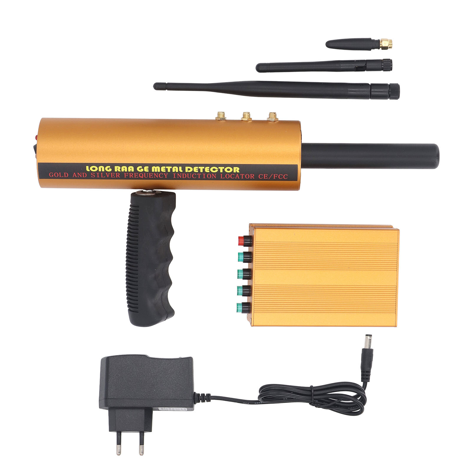 Металлоискатель, 3 антенны, дальность 1000 м, глубина 20 м, EU