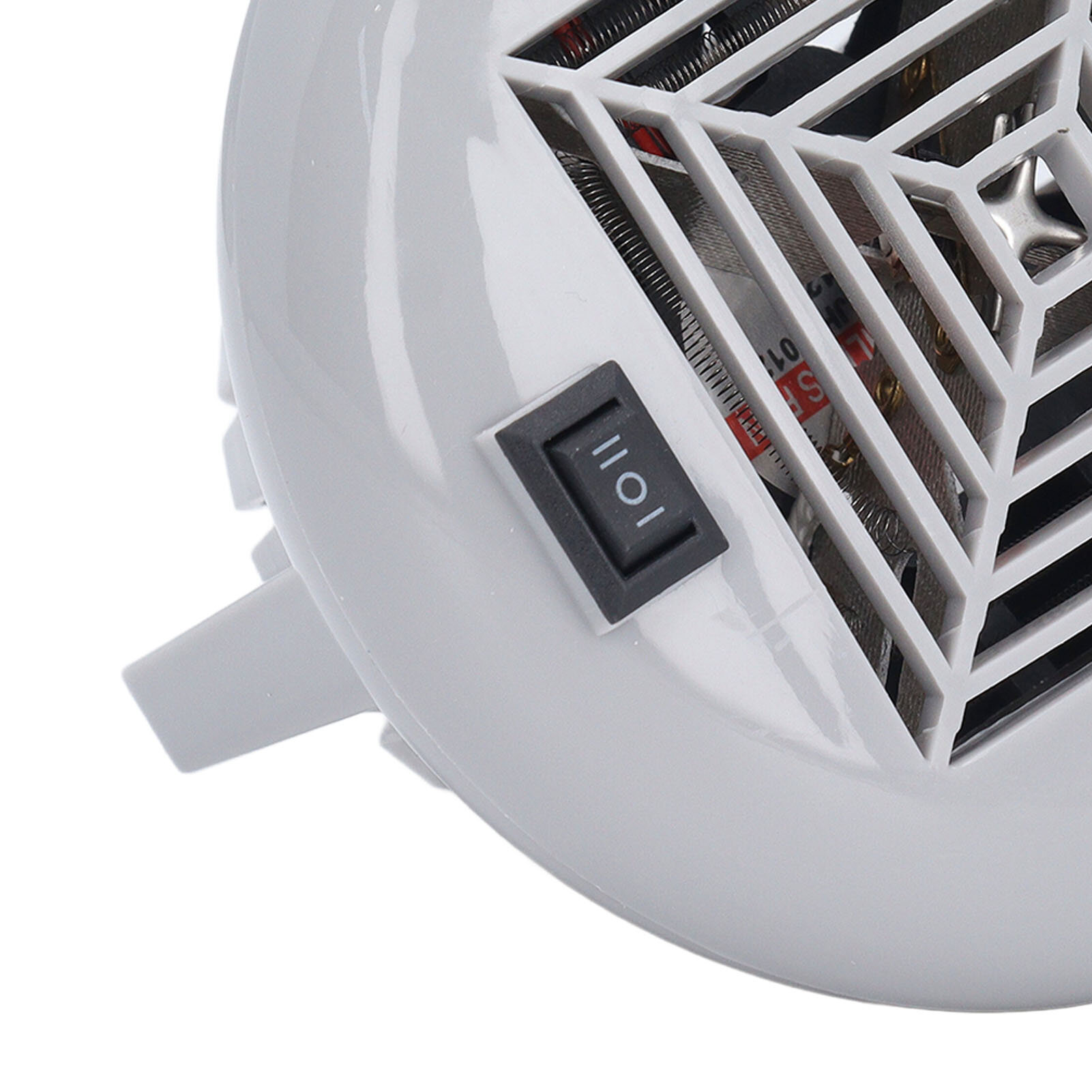 Лампа-обогреватель для курятника E27 Регулируемая температура, защита от перегрузки, лампа-обогреватель для домашних животных для уток, птиц, бородатых рептилий, серая