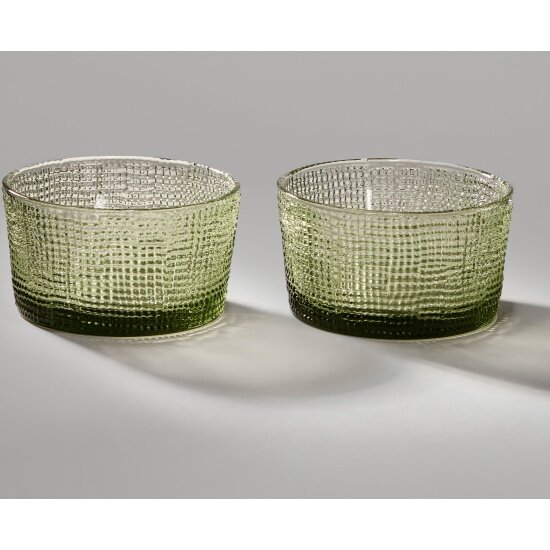 Набор салатников Lefard "Tempo" green 2 шт. 10,6 х 10,5х5,8 см