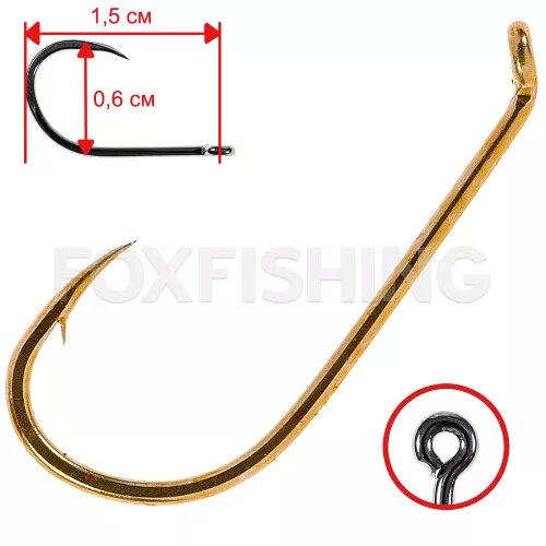 Крючки Owner Tenkara-d 50458 10 (10шт.)
