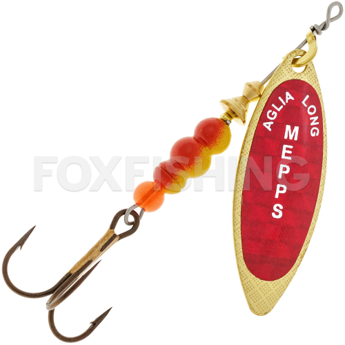 Блесна вращающиеся Mepps Aglia Long Redbo №5 29гр. #G