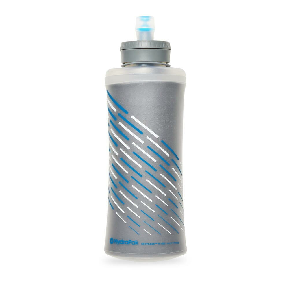Decathlon Складная бутылка для воды Hydrapak Skyflask It 500 мл, серый