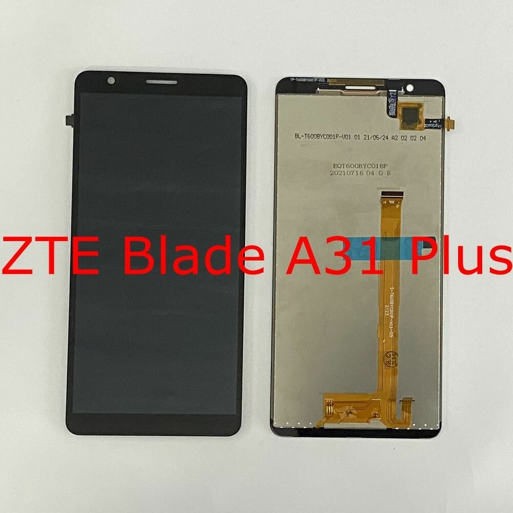Дисплей для ZTE Blade A31 Plus ; дисплей в сборе с сенсорным экраном; черный ; содержать инструментов