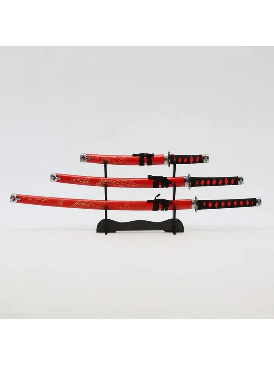 Эксклюзивный набор катаны с подставкой и ножнами