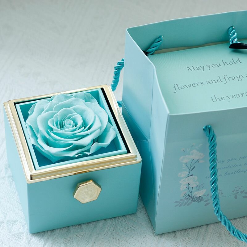 Шкатулка для драгоценностей бессмертный сухоцветный орнамент подарки ко Дню святого Валентина -hj